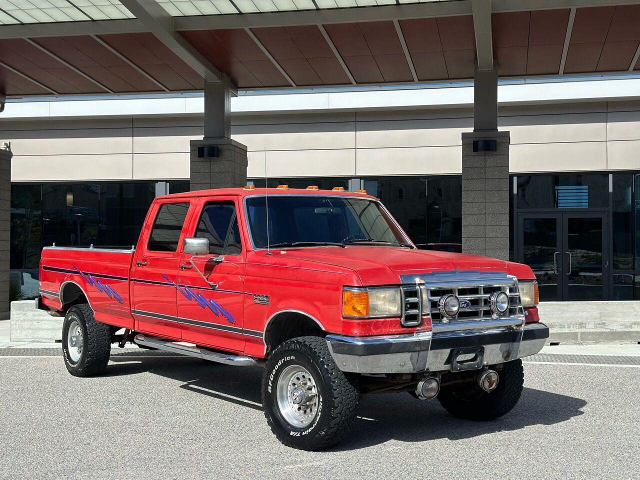 Used 1987 Ford F-350 XLT 4dr 4WD Crew Cab LB For Sale (Sold) | Dodi ...